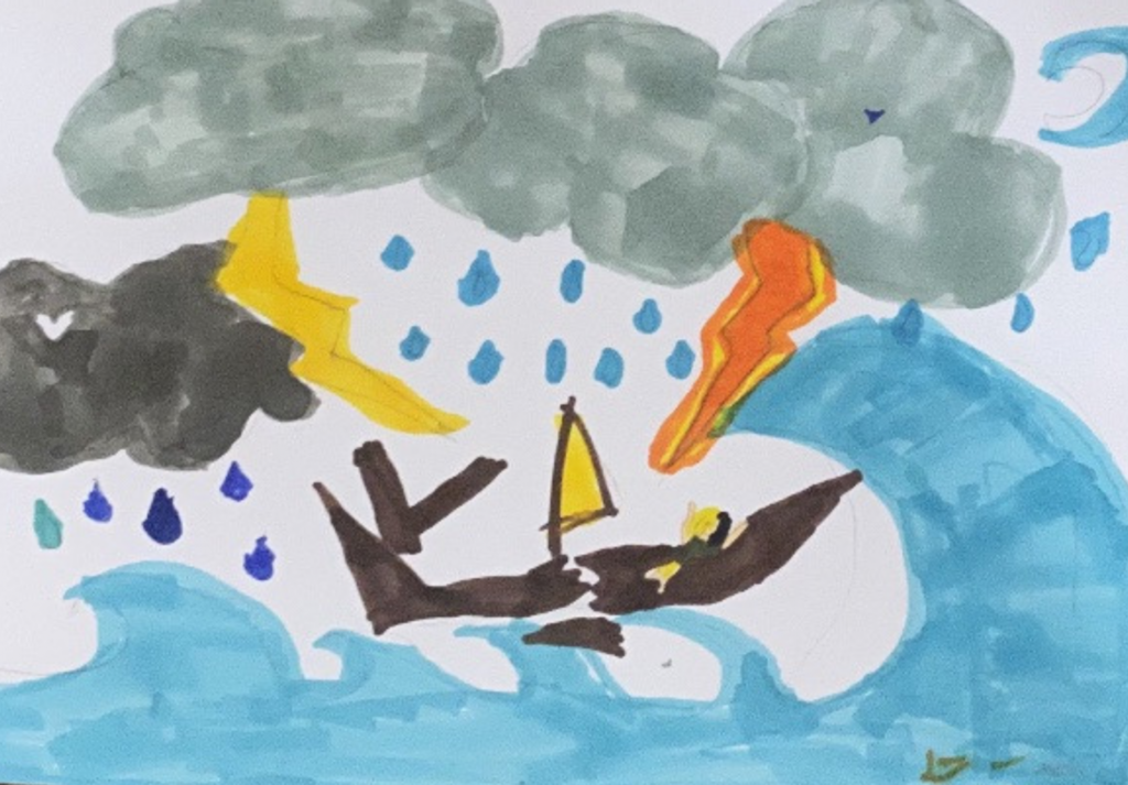 Weather Art - years 5 and 6 - Pakeman Primary School