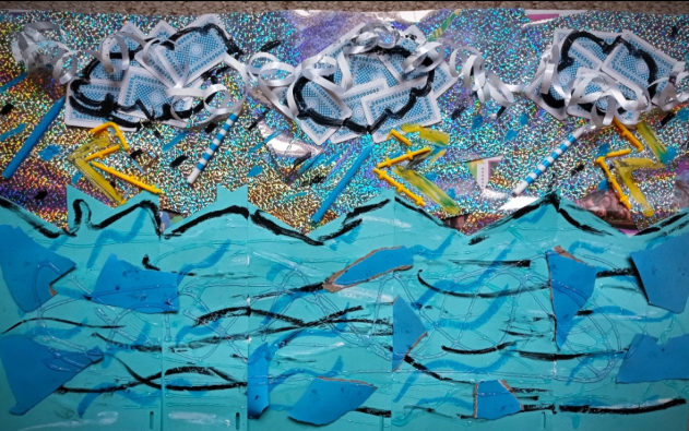 Weather Art - years 5 and 6 - Pakeman Primary School