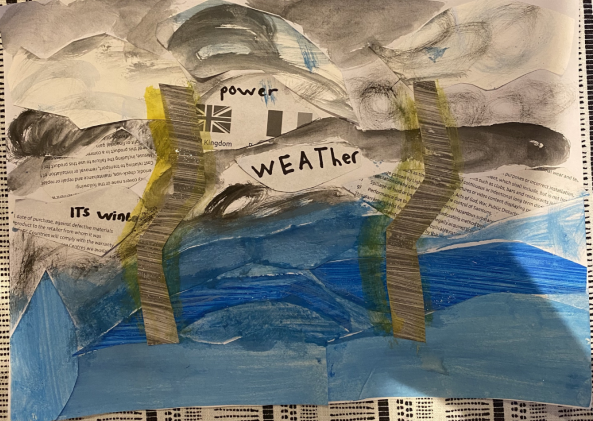 Weather Art - years 5 and 6 - Pakeman Primary School
