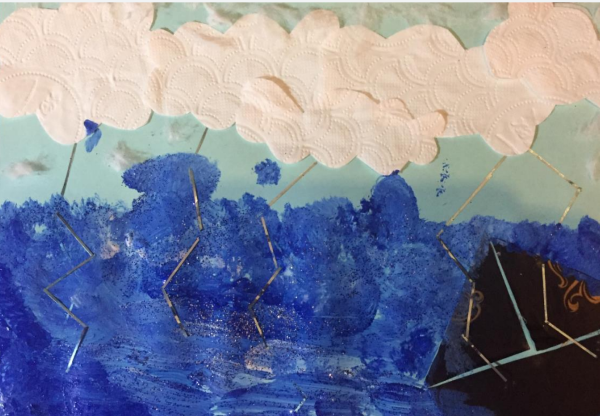 Weather Art - years 5 and 6 - Pakeman Primary School