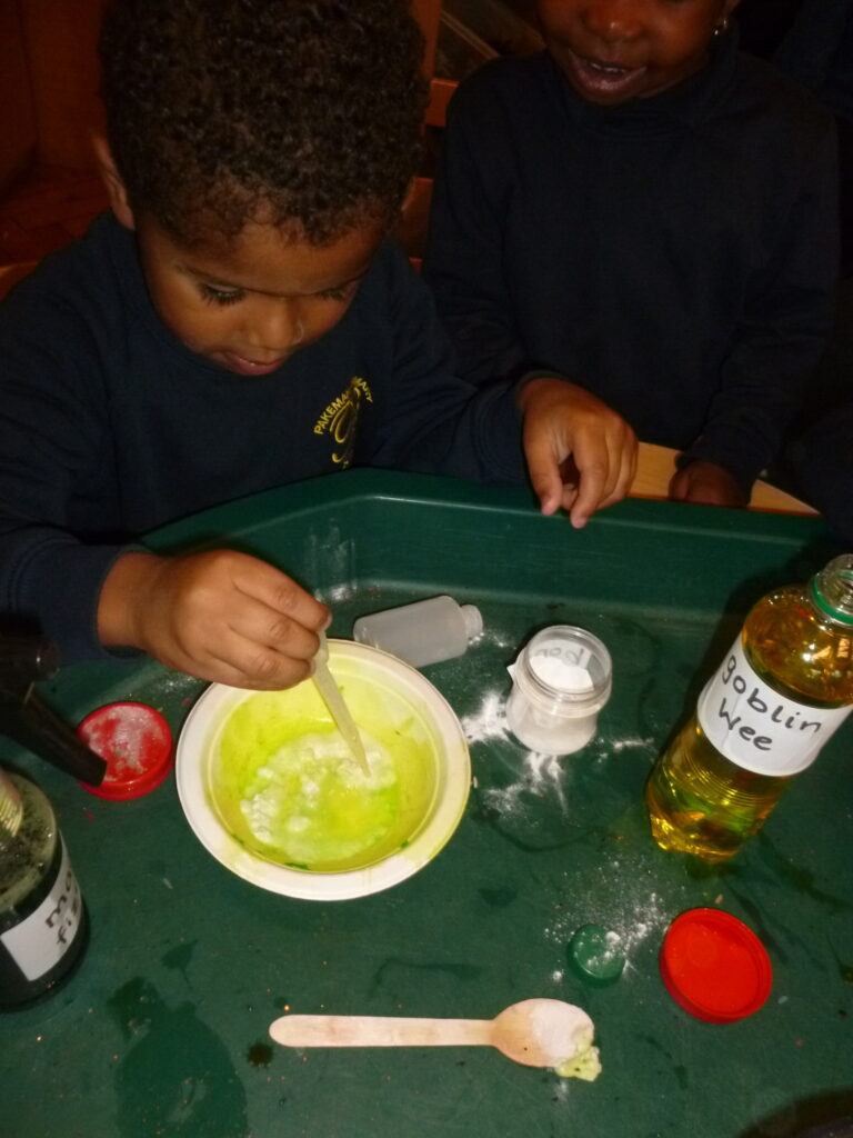 Potion Making In Reception - Pakeman Primary School