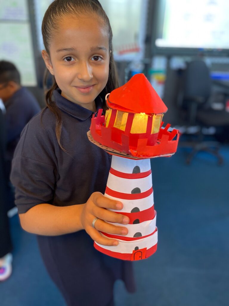 Lighting up the Lighthouse - Pakeman Primary School