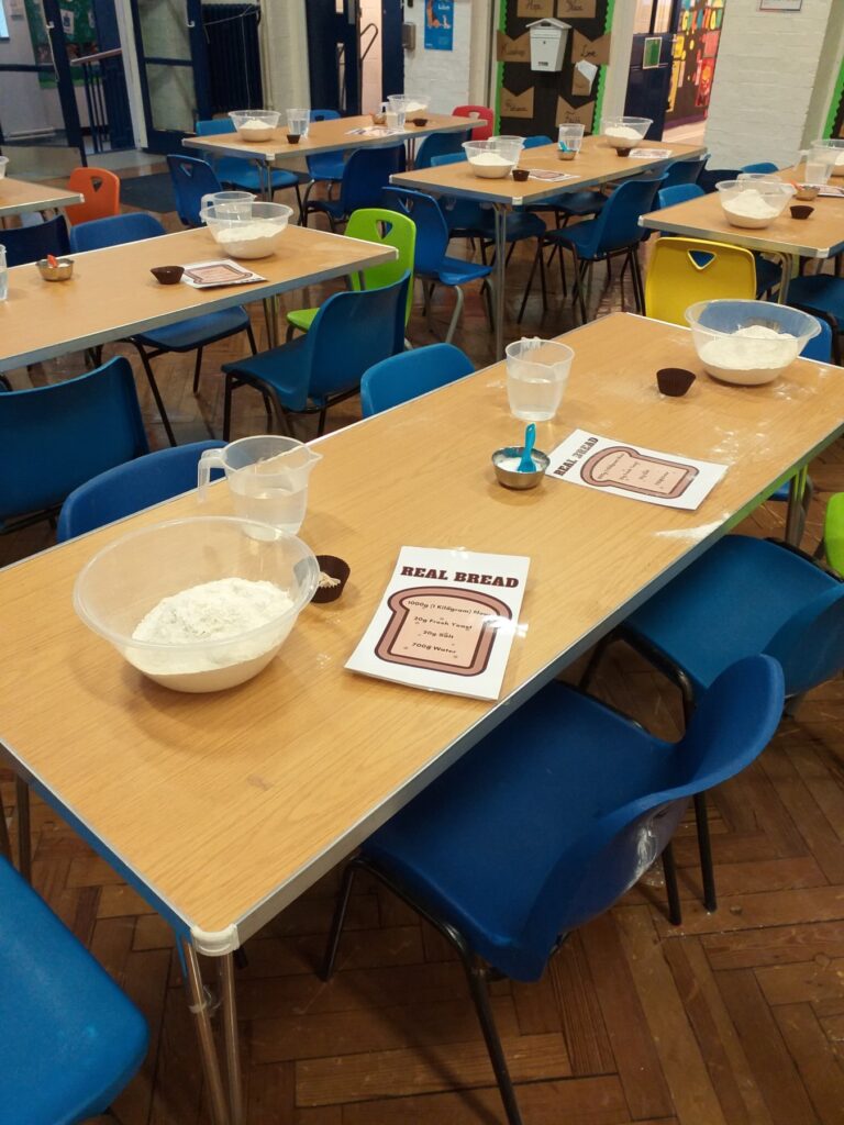 Bread Making - Pakeman Primary School