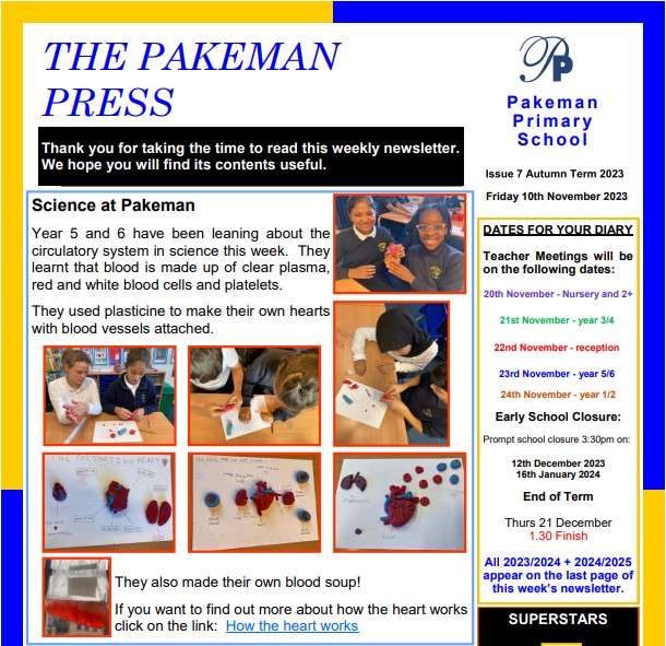 Autumn Issue 7 - Pakeman Primary School