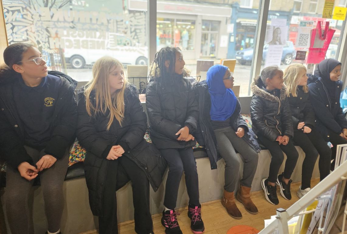 Pakeman young writers visit New Beacon Bookshop - Pakeman Primary School