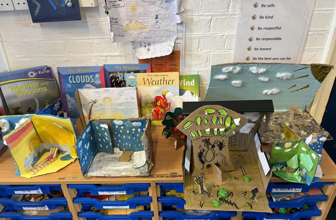 Year 1 and 2 create amazing projects! - Pakeman Primary School